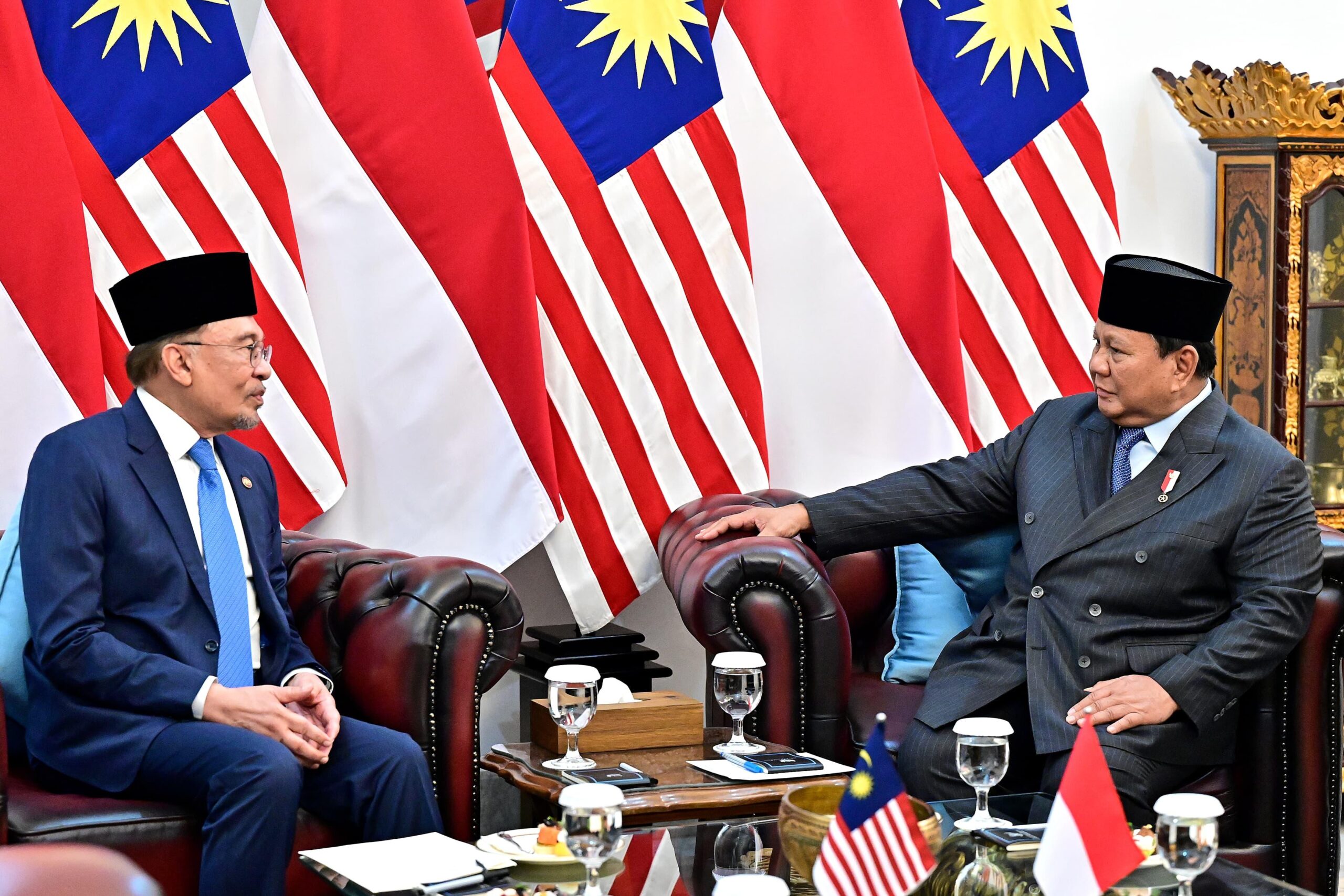 Presiden Prabowo Terima Kunjungan PM Malaysia Anwar Ibrahim Di Istana Merdeka | Bimata